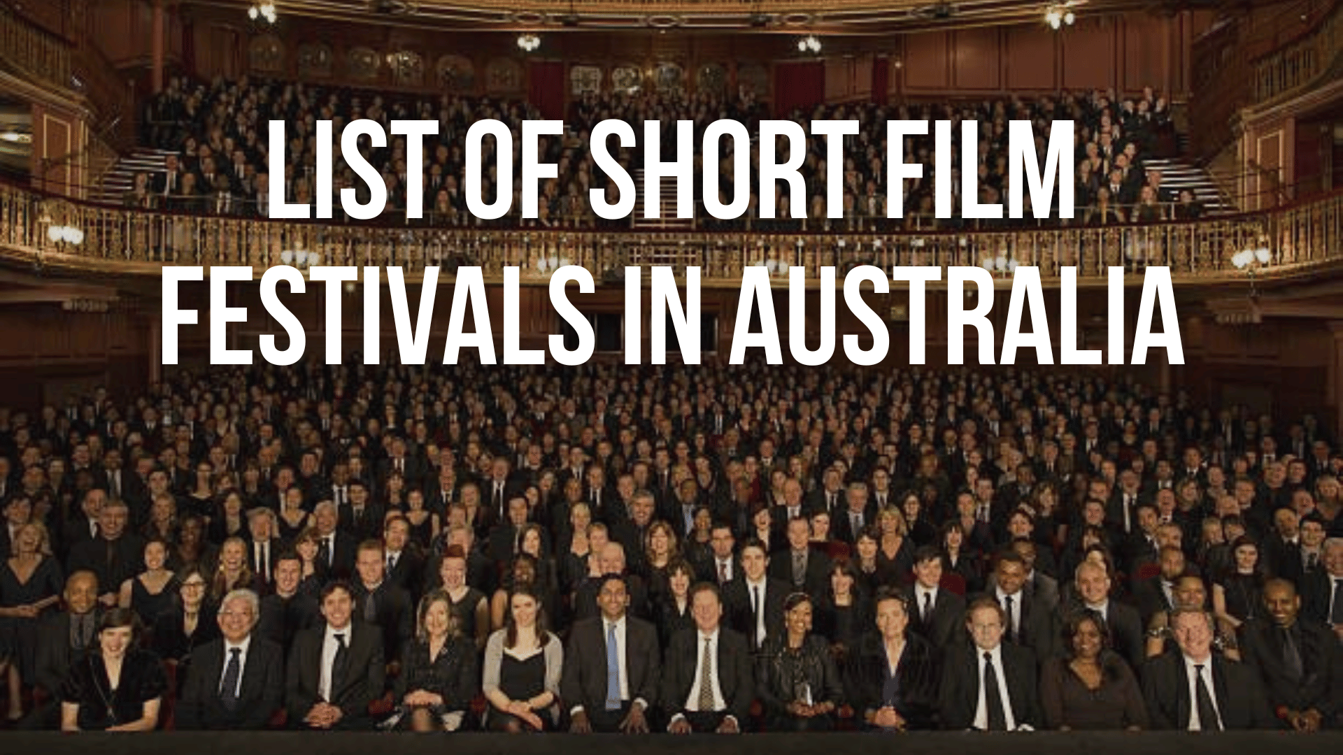 List of Short Film Festivals in Australia | WFCN
